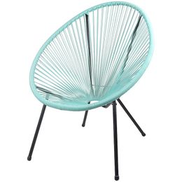 Garden Pleasure Gartensessel &raquo;Dalida&laquo; Set, 2 Stk. tlg. gr&uuml;n B/H/T: 73cm x 93cm x 73cm
