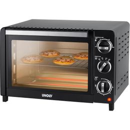 Unold Elektro Minibackofen &raquo;68875 OFEN Allround&laquo; schwarz Einheitsgr&ouml;&szlig;e