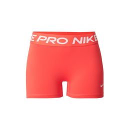 Nike Sportshorts 'NP 365' Damen Gr&ouml;&szlig;e L hummer / offwhite