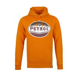 PETROL INDUSTRIES Sweatshirt male size XL Brown / Orange / Black / White