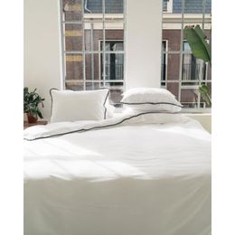 Kayori Bettw&auml;sche &raquo;Niimi&laquo; 2 Stk. Hergestellt aus GOTS-zertifizierter Bio-Baumwolle wei&szlig; Mako-Satin, Obermaterial: 100% Baumwolle B/L: 135cm x 200cm, 1