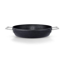 Fissler Servierpfanne Adamant, Schwarz, Metall, 2,6 L, Made in Germany, backofengeeignet, kratzfest, antihaftbeschichtet, Kochen, Pfannen, Servierpfannen
