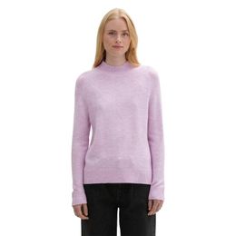 Tom Tailor Denim Damen Tom Tailor Denim Strickpullover mit extra langen &Auml;rmeln lila XXL (44)