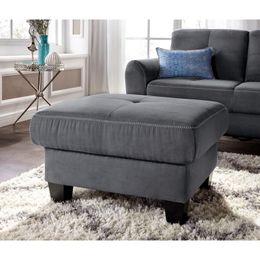 Sit & More sit&more Hocker &raquo;Varese&laquo; grau Flachgewebe (95% Polyester, 5% Polyamid);Luxus-Microfaser ALTARA NUBUCK (100% Polyester);Struktur fein (100% Polyester) 