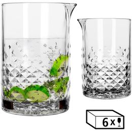 Libbey Gl&auml;ser-Set &raquo;, R&uuml;hrglas, 6er Set -OCULAR-&laquo; Fassungsverm&ouml;gen von ca. 748 ml, mit integriertem Ausguss transparent Glas &Oslash; 10,5cm x 15cm, 748ml, 6 