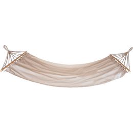 Garden Pleasure H&auml;ngematte &raquo;&raquo;HAWAII&laquo;&laquo; LxB: 280x100 cm, beige beige Obermaterial: 65% Baumwolle, 35% Polyester Einheitsgr&ouml;&szlig;e