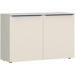 Tom Tailor HOME Kommode Sideboard mit 2 T&uuml;ren, Softclose,viel Stauraum mit Farbkick Holzwerkstoff, Melamin, Spanplatte B/H/T: 110cm x 74cm x 42cm, 