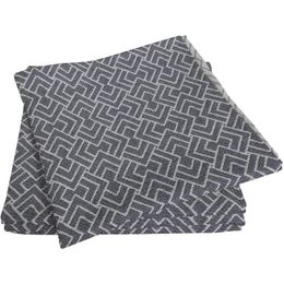Adam Stoffserviette &raquo;Graphic Ventus Light&laquo; blau Obermaterial: 100% Baumwolle Bio-Baumwolle