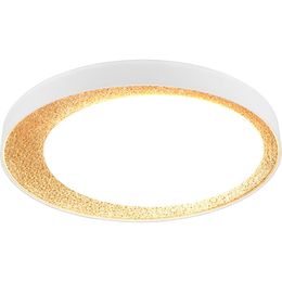 REALITY LEUCHTEN LED Deckenleuchte &raquo;ALETA, LED Deckenlampe mit Fernbedienung 24W 2500 Lumen CCT&laquo; LED-Board 1 Stk. Farbwechsler warmwei&szlig; - kaltwei&szlig; 