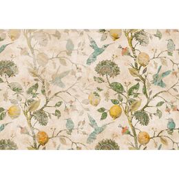 Livingwalls living walls Fototapete &raquo;Walls by Patel In The Lemontree&laquo; glatt Vlies, Wand gelb Vlies B/L: 4m x 2,7m