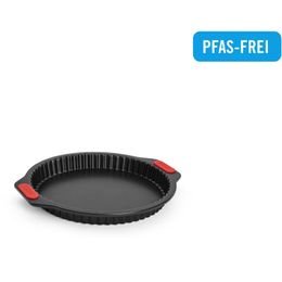 Woll Tarteform &raquo; Let's bake! Quiche- und Tarteform, Kuchenform, Backform, rund&laquo; mit Antihaftversiegelung und integrierten Silikongriffen, PFAS-Frei 