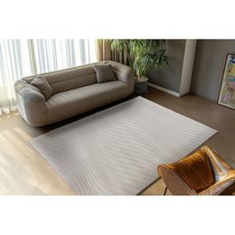 Kayoom Teppich &raquo;Kierk 325&laquo; rechteckig 16 mm H&ouml;he Weicher Kurzflor, Wohnzimmer Polyester B : 200cm 1 Stk., 16mm, L: 290cm