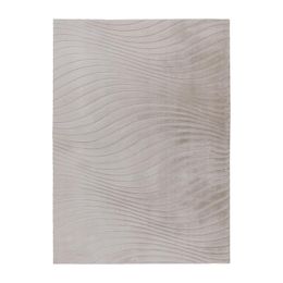 Kayoom Teppich &raquo;Kierk 325&laquo; rechteckig 16 mm H&ouml;he Weicher Kurzflor, Wohnzimmer Polyester B : 80cm 1 Stk., 16mm, L: 150cm