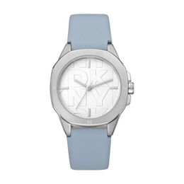 DKNY Damen DKNY Quarzuhr &raquo;Brooklyn Midi&laquo; Armbanduhr, Damenuhr, Edelstahlarmband, analog Einheitsgr&ouml;&szlig;e