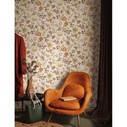 marburg Vliestapete &raquo;Botanical Dreams&laquo; botanisch moderne Tapete f&uuml;r Wohnzimmer Schlafzimmer K&uuml;che rosa Vlies B/L: 0,53m x 10,05m, Rollen: 1