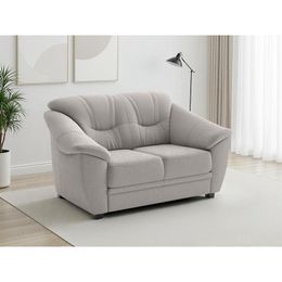 Sit & More sit&more 2-Sitzer &raquo;Savona&laquo; mit Federkern B/H/T: 148cm x 90cm x 90cm, Flachgewebe LINO, ohne Bettfunktion