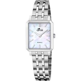 Lotus Damen Quarzuhr &raquo;2Gether&laquo; Armbanduhr, Damenuhr, Edelstahlarmband, Ideal auch als Geschenk silber Einheitsgr&ouml;&szlig;e