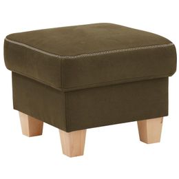 OTTO home Hocker &raquo;Soleo&laquo; Soleo V, passend zum "Solea"-Ecksofa gr&uuml;n Luxus-Microfaser ALTARA NUBUCK (100% Polyester);Struktur (100% Polyester);Luxus-