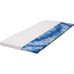 Hapo Topper &raquo;"Paris", Gelschaumtopper in verschiedenen Breiten&laquo; Silvercare-Bezug mit antibakterieller Ausr&uuml;stung wei&szlig; Gelschaum B/L: 180cm x 200cm (1 