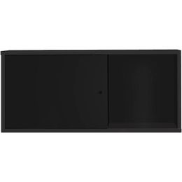 H&auml;ngeschrank &raquo;CRAFT&laquo; H&auml;ngeschrank mit 1 T&uuml;r schwarz Holzwerkstoff Schwarz, B/H/T: 78cm x 35cm x 29cm, T&uuml;ren: 1 Stk., Basisausf&uuml;hrung