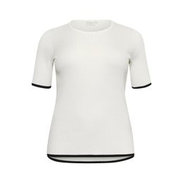 Kaffe CURVE Sweater 'Izzy' female size M Black / White