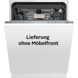 Bauknecht vollintegrierbarer Geschirrsp&uuml;ler XXL &raquo;BKR IBXL&laquo; 14 Ma&szlig;gedecke XXL &ndash; 4,1cm h&ouml;her als Standardmodelle (ideal f&uuml;r hohe Arbeitsplatten) wei&szlig; 