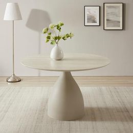 OTTO home Esstisch &raquo;Lealux&laquo; mit Sintersteinplatte, elegantem Gestell und pflegeleichter Oberfl&auml;che B/H/T: 120cm x 76cm x 120cm