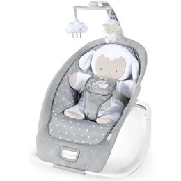 Ingenuity Babywippe &raquo;Cuddle Lamb&laquo; bis 18 kg mit Vibration und Melodien grau Einheitsgr&ouml;&szlig;e Babywippe