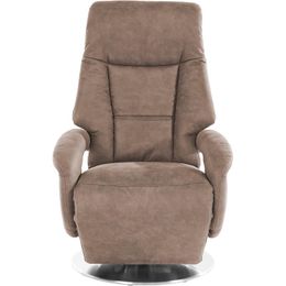 Sit & More sit&more TV-Sessel &raquo;Enjoy&laquo; in Gr&ouml;&szlig;e M, wahlweise mit Motor und Aufstehhilfe grau NaturLEDER (echtes Rindsleder);Luxus-Microfaser (100% Polyester);
