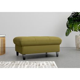 Sit & More sit&more Stauraumhocker &raquo;Maggiore&laquo; mit Stauraum gr&uuml;n 98% Polyester, 2% Polyamid B/H/T: 102cm x 48cm x 67cm, Soft clean,mit Stauraum,Fu&szlig;farbe: 