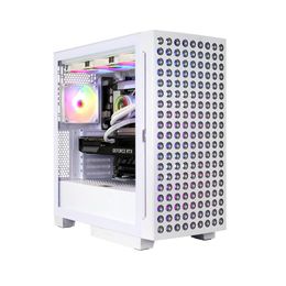 Cougar Gaming-PC &raquo;AIRFACE ECO WT 7871 AMD Ryzen 7 9700X 32GB DDR5 1TB SSD RTX 5070&laquo; Windows 11, DDR5 RAM, Wasserk&uuml;hlung wei&szlig; WLAN AX (Wi-Fi 6E) & Bluetooth 