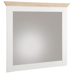 OTTO home Spiegel &raquo;Binz&laquo; wei&szlig; Glas B/H/T: 75cm x 70cm x 3cm, Struktur