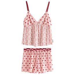 Rockett St George Shorty Damen Gr&ouml;&szlig;e 6XL rosa / ros&eacute; / puder / bordeaux Sommerkleid