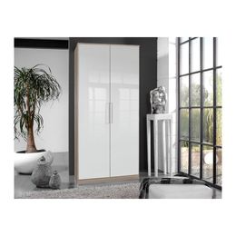 wimex Kleiderschrank &raquo;Greven&laquo; wei&szlig; B/H/T: 90cm x 199cm x 58cm, T&uuml;ren: 2 Stk. ohne Spiegel und Schubk&auml;sten