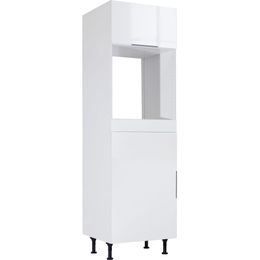 Optifit Backofen/K&uuml;hlumbauschrank &raquo;Tara&laquo; wei&szlig; wei&szlig;, B/H/T: 60cm x 211,8cm x 58,4cm, T&uuml;ren: 1 Stk.