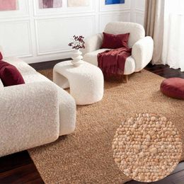 Ted Baker Teppich &raquo;Soft Boucl&eacute; Portobello, auch als L&auml;ufer&laquo; rechteckig 10 mm H&ouml;he Woll-Optik, Boucl&eacute; Meliert, Wohnzimmer, Esszimmer, Schlafzimmer, Flur 