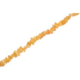 Firetti Herren Collier &raquo;Schmuck Geschenk Halsschmuck Halskette&laquo; Made in Germany - mit Bernstein gold Messing, L: 50 B: 6mm