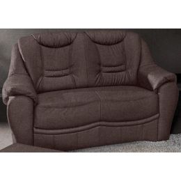 Sit & More sit&more 2-Sitzer &raquo;Benson&laquo; braun Luxus-Kunstleder;Primabelle -Microfaser;NaturLeder (in Sitz und R&uuml;cken, Korpus in passendem Kunstleder);Luxus-