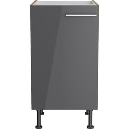 Optifit Sp&uuml;lenschrank &raquo;Klara&laquo; Breite 45 cm schwarz Holzwerkstoff B/H/T: 45cm x 87cm x 58,4cm, T&uuml;ren: 1 Stk.