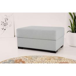 OTTO home Polsterhocker &raquo;Branwell&laquo; 95/63 cm, Struktur fein, mit Stauraum beige 100% Polyester B/H/T: 95cm x 46cm x 63cm, Struktur fein