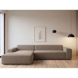 WERK2 Ecksofa &raquo;Zeus-XL, B/T: 311/210 cm, Mega-Sofa mit gro&szlig;er Sitztiefe, modern&laquo; Curvy Trend Garnitur mit urbaner Optik, bequem, Big-Sofa, L-Form 