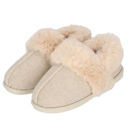 Xq Footwear Damen XQ Footwear Hausschuh 2 Stk. tlg. mit strapazierf&auml;higer Gummisohle wei&szlig; 41/42
