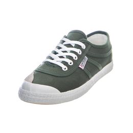 Kawasaki Sportlicher Schn&uuml;rschuh 'Basic Canvas Shoes' Herren Gr&ouml;&szlig;e 41 gr&uuml;n