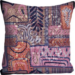 queence Dekokissen &raquo;&raquo;Ornament&laquo;,&laquo; Kissenh&uuml;lle ohne F&uuml;llung, 1 St&uuml;ck bunt Polyester B/L: 40cm x 40cm, 1 Stk.