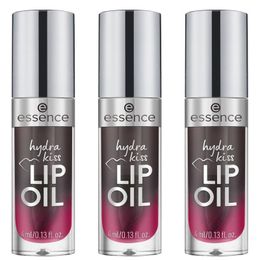 Essence Damen Lipgloss &raquo;HYDRA KISS LIP OIL&laquo; mit hochgl&auml;nzendem Finish schwarz Einheitsgr&ouml;&szlig;e