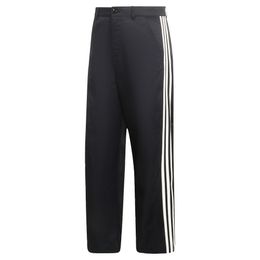 adidas originals Pleated Pants '3 STRIPES PLEATED' male size 46 Black / White
