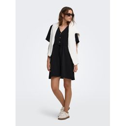 Only Kleid 'ONLMette' Damen Gr&ouml;&szlig;e 40 schwarz Sommerkleid