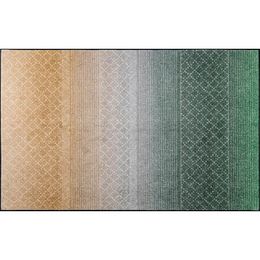 wash+dry by Kleen-Tex Teppich &raquo;Green Desert&laquo; rechteckig 7 mm H&ouml;he bunt Polyamid B : 115cm 1 Stk., 7mm, L: 175cm