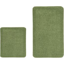 Kleine Wolke Badematte &raquo;RELAX, Badvorleger, Badezimmer Teppich&laquo; H&ouml;he 30 mm rutschhemmend beschichtet fu&szlig;bodenheizungsgeeignet Badteppich, meliert, rechteckig, rund