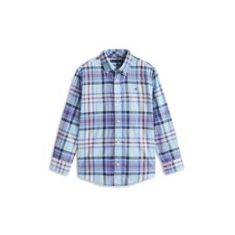 Tommy Hilfiger Button Up Shirt boy size 128 Blue / Red